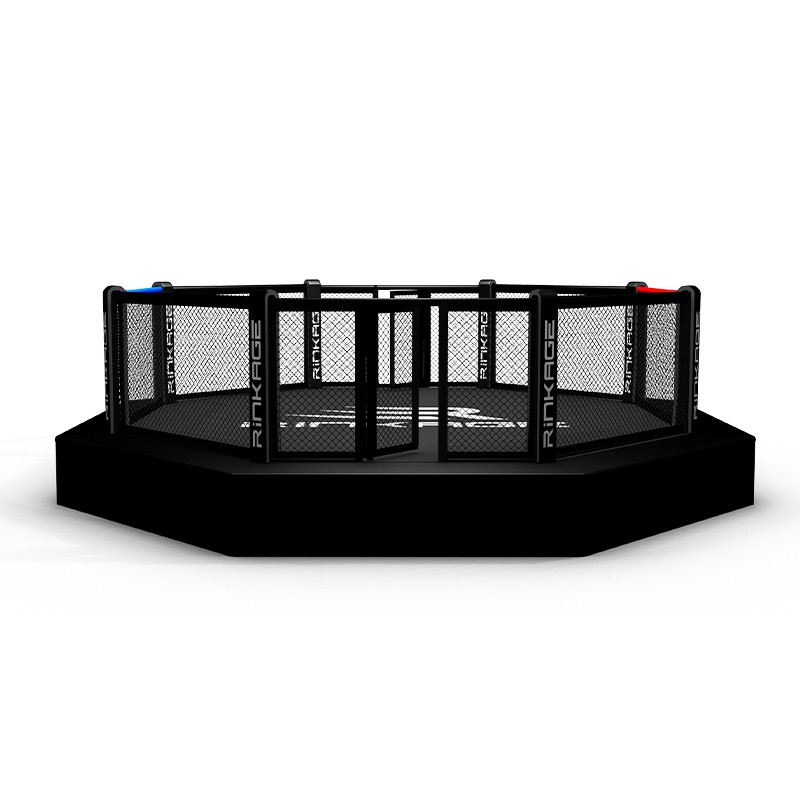 Cage MMA compétition IMMAF/FMMAF avec sidewalk - Rinkage